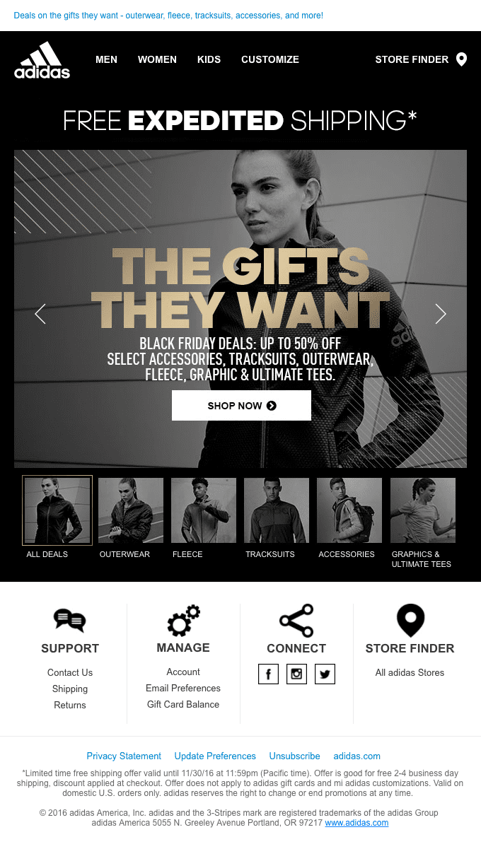 20+ Best Black Friday Email Examples to Spark Your Inspiration ...