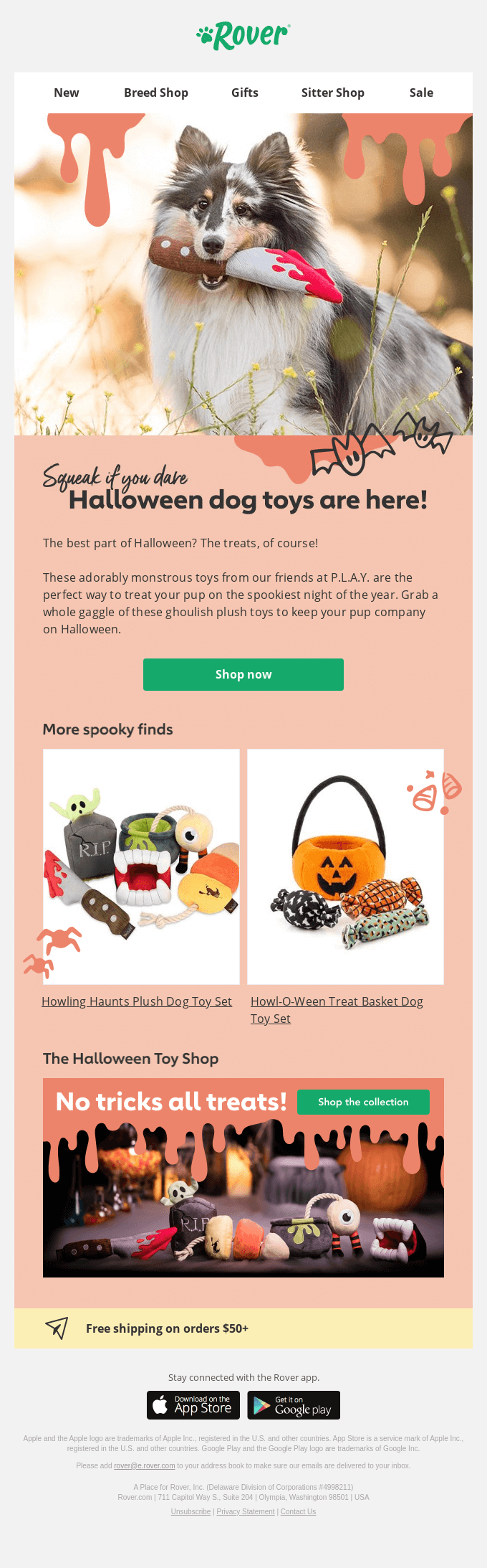 20+ Halloween Email Examples to Inspire Your Campaign | SmartrMail ...