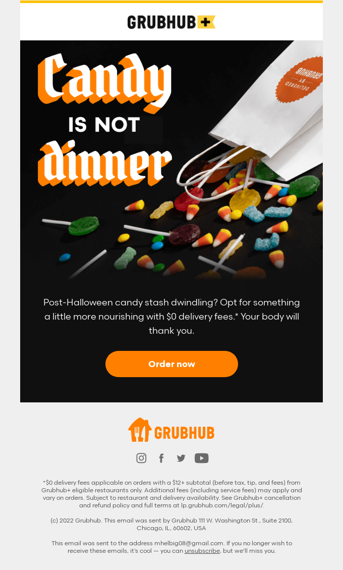 20+ Halloween Email Examples to Inspire Your Campaign | SmartrMail ...